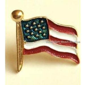Jewelry | 4 Usa American Flag Pin Brooch Enamel Patriotic | Poshmark